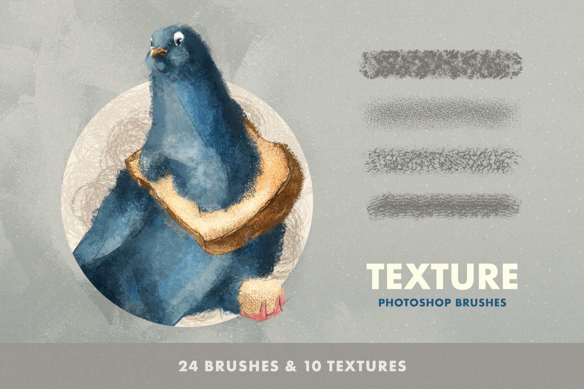 Texture Photoshop Brushes – MasterBundles