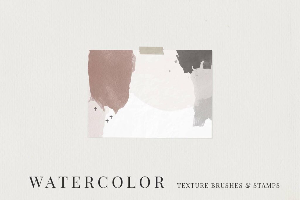 Watercolor Texture Brushes – MasterBundles