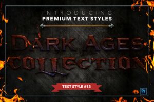 Dark Ages #1 - Text Styles – MasterBundles
