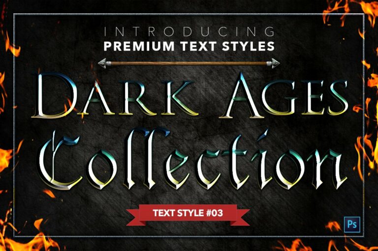 Dark Ages #1 - Text Styles – MasterBundles
