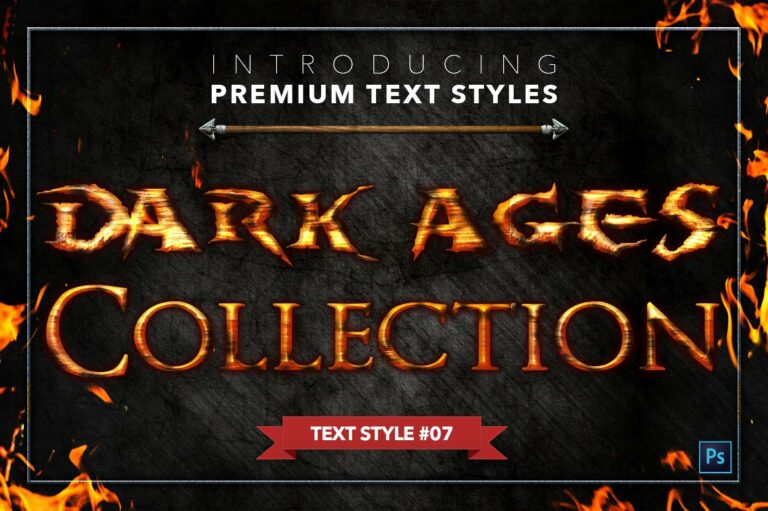 Dark Ages #1 - Text Styles – MasterBundles