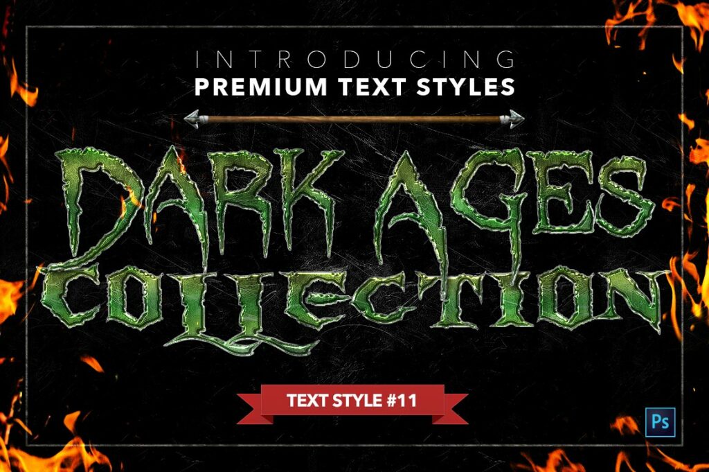 Dark Ages #2 - Text Styles – MasterBundles