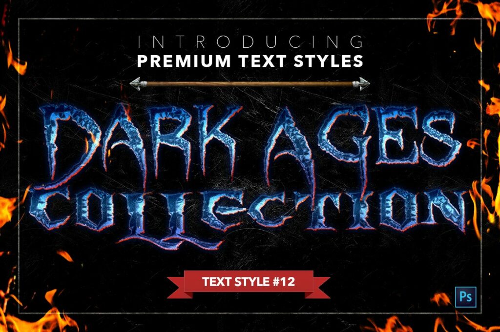 Dark Ages #2 - Text Styles – MasterBundles