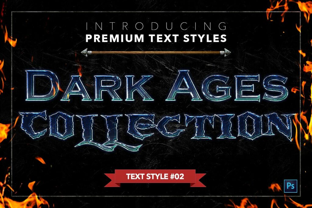 Dark Ages #2 - Text Styles – MasterBundles