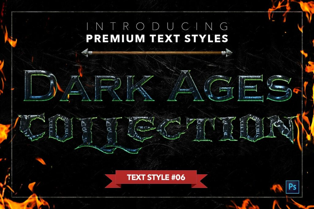 Dark Ages #2 - Text Styles – MasterBundles