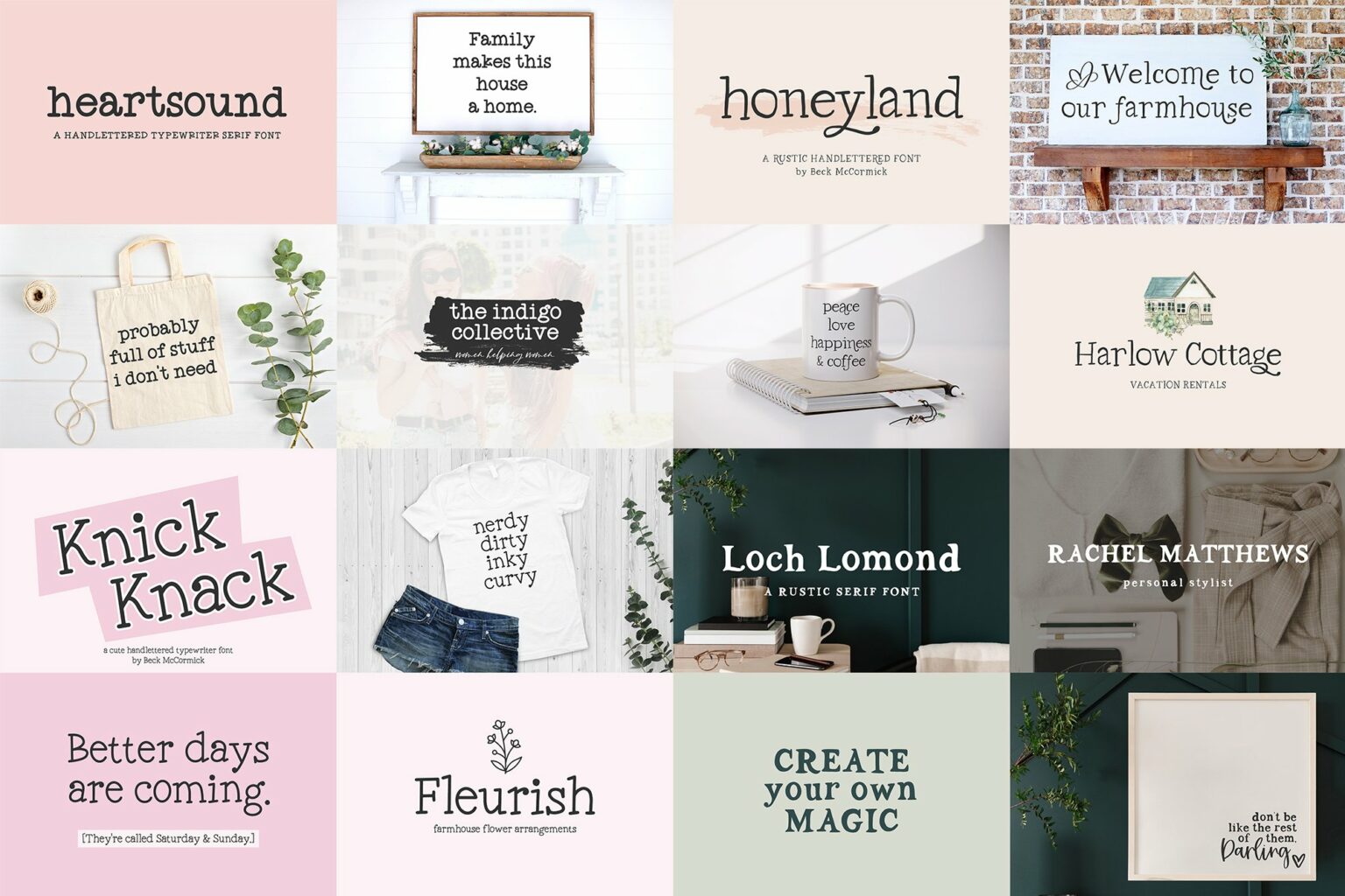 Typewriter Font Bundle – MasterBundles