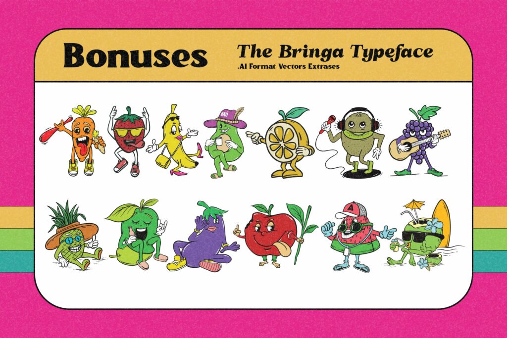 The Bringa Typeface – MasterBundles