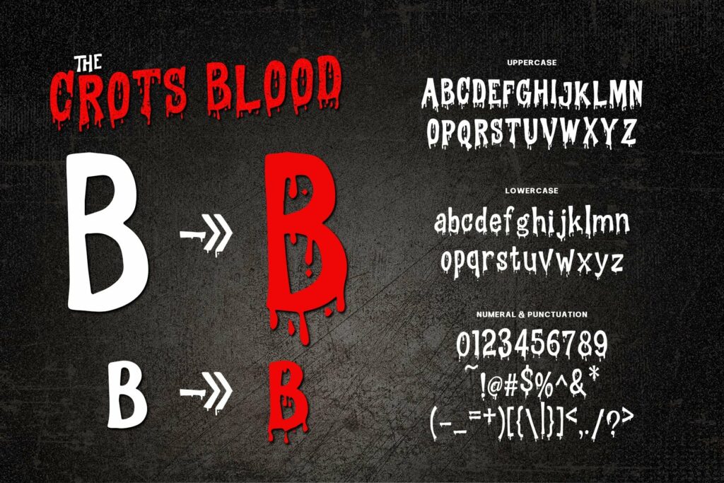 The Crots Typeface – MasterBundles