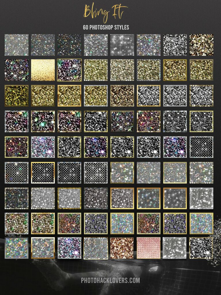 Bling it on Photoshop Styles – MasterBundles