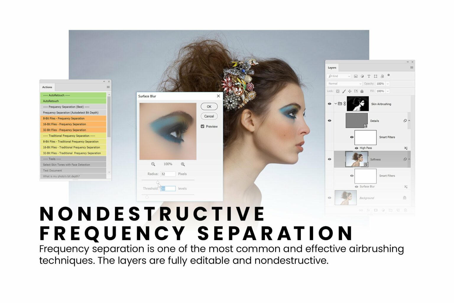 Frequency Separation PS Actions – MasterBundles