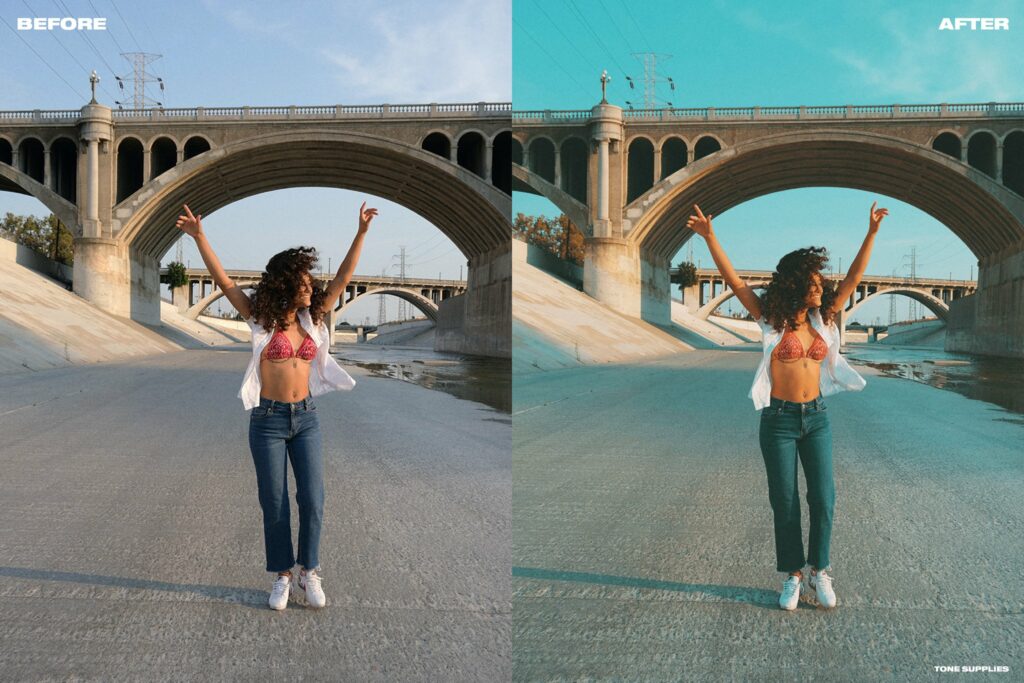 Orange & Teal LUT Presets Photoshop – MasterBundles