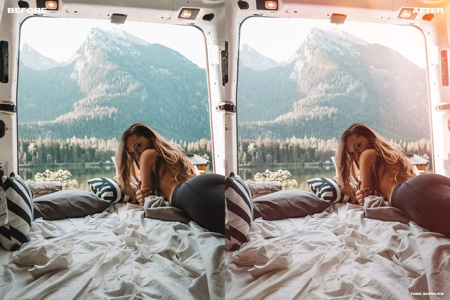 60 Retro Analog Light Leak Overlays – MasterBundles