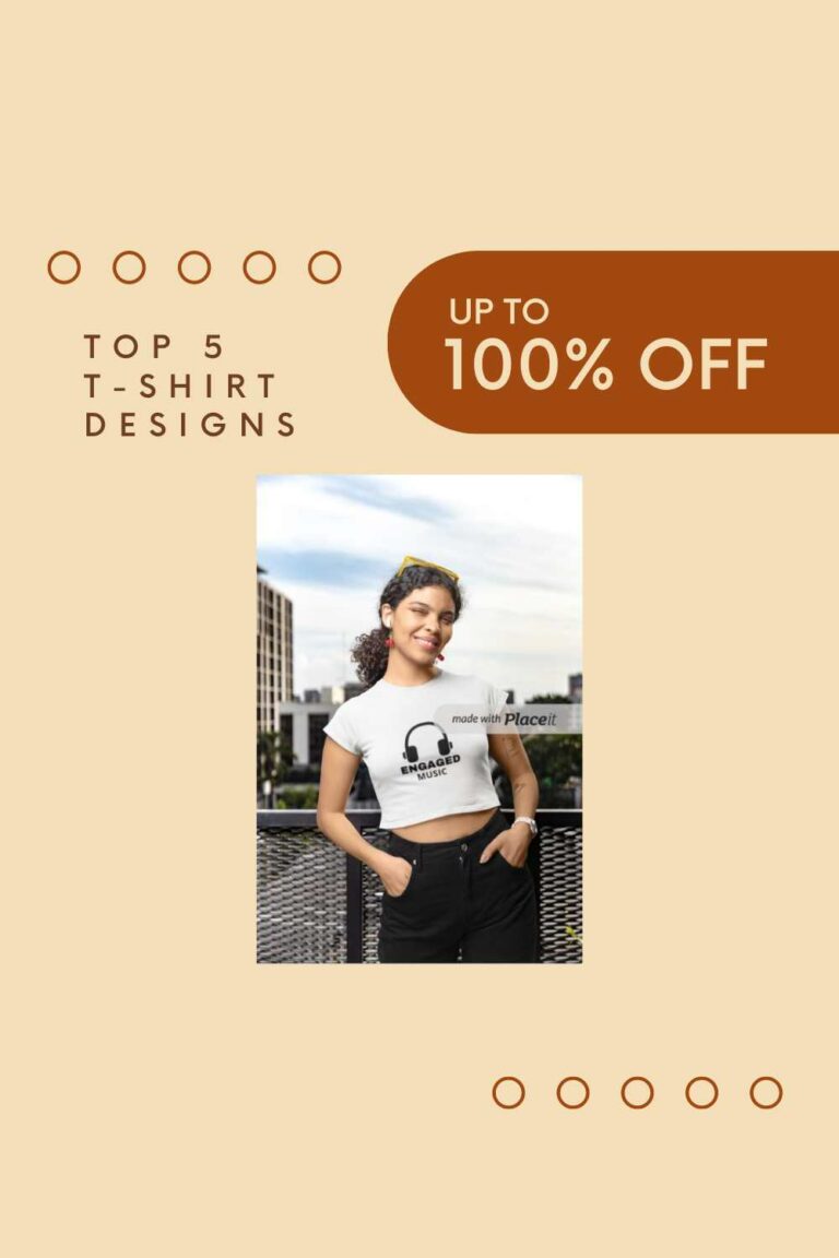 Top 5 premium T-shirt Designs For Free Try - MasterBundles