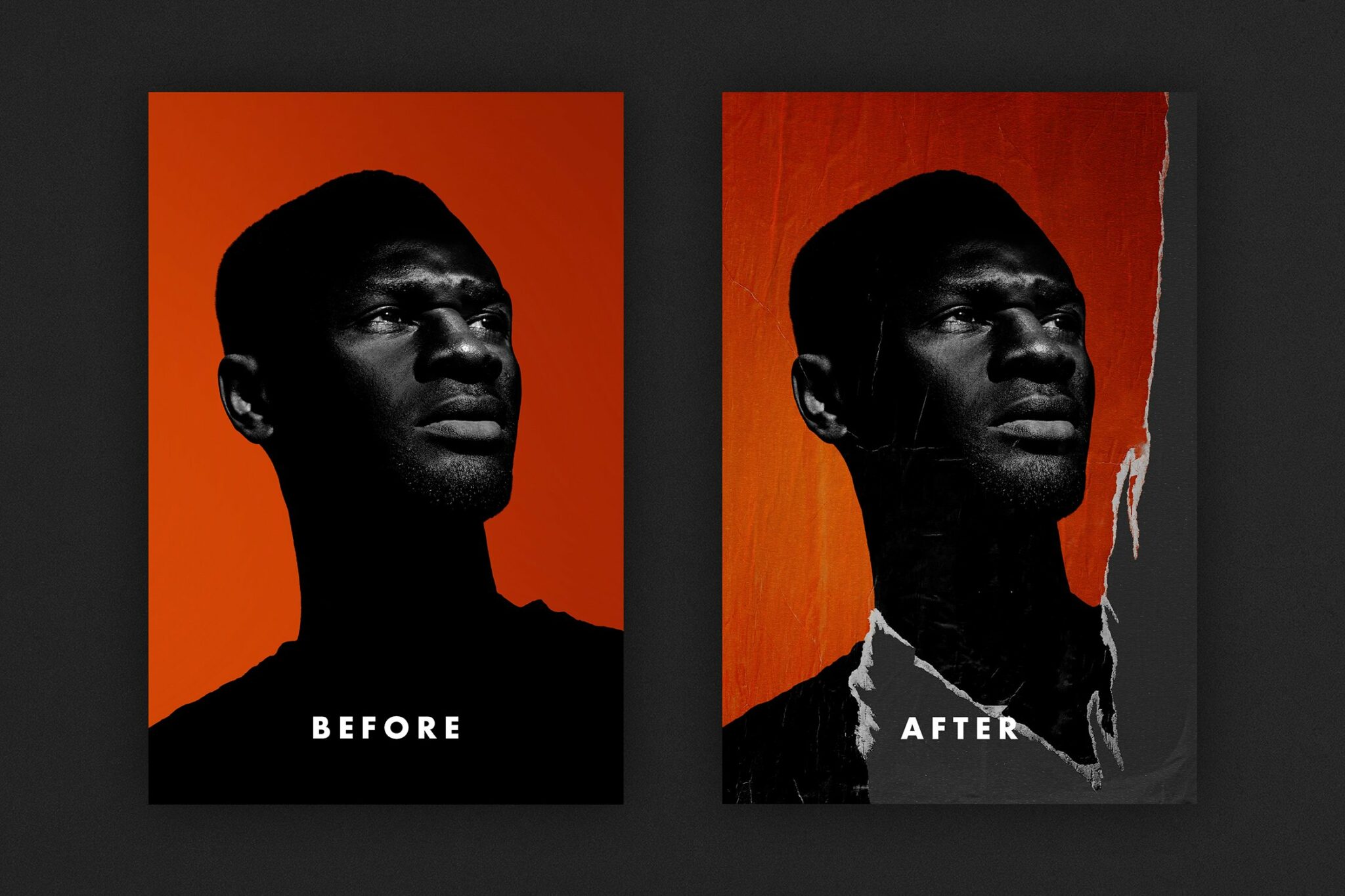 Torn Affiche Effect for Posters – MasterBundles