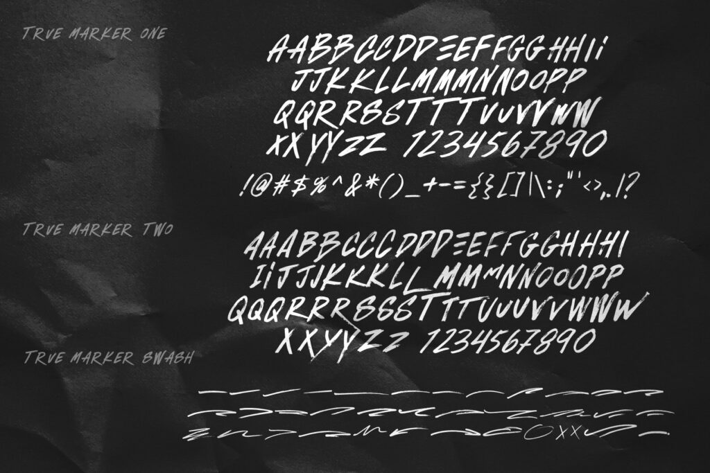 True Marker Font – MasterBundles