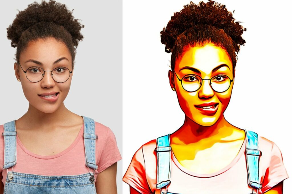 Turn Photos Into a Cartoon – MasterBundles