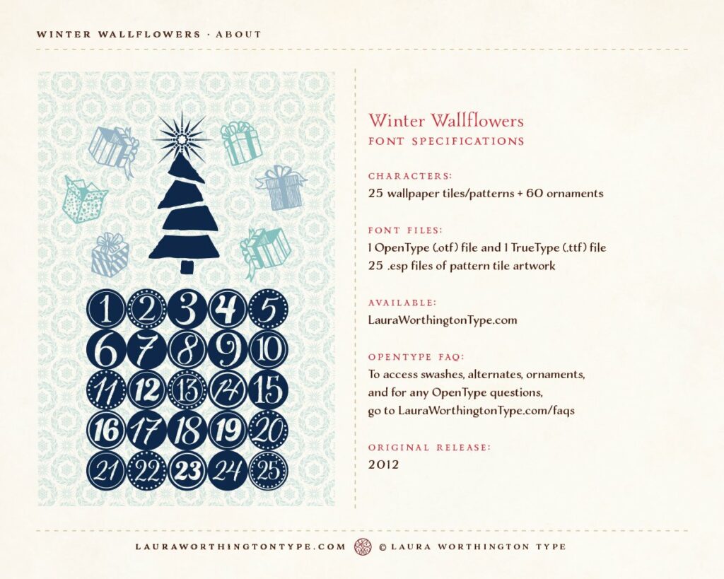 Winter Wallflowers – MasterBundles
