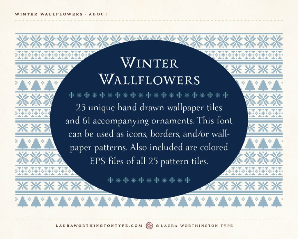Winter Wallflowers – MasterBundles