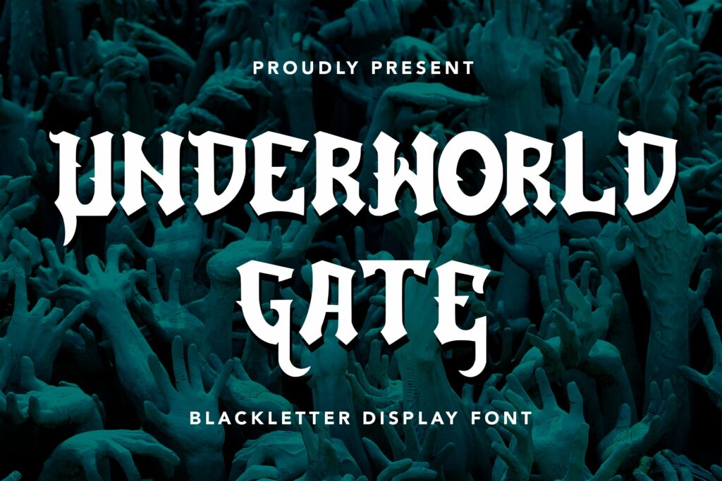 UnderworldGate - Blackletter Font – MasterBundles