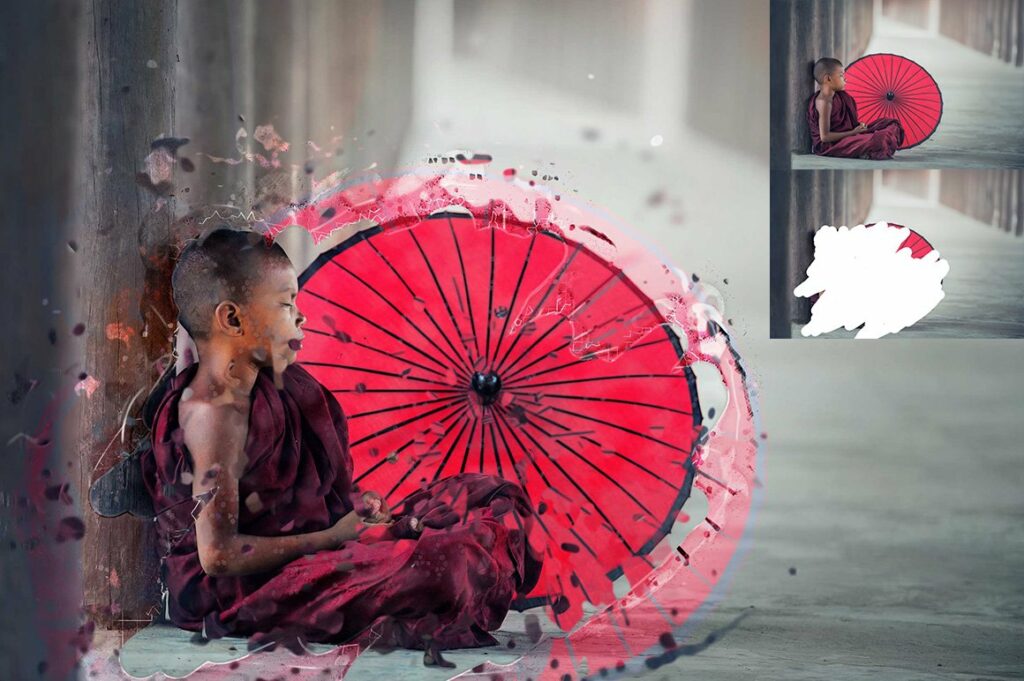 Abstract Art Photoshop Actions – MasterBundles