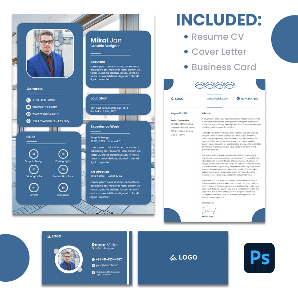 Resume / Business Card Bundles - MasterBundles