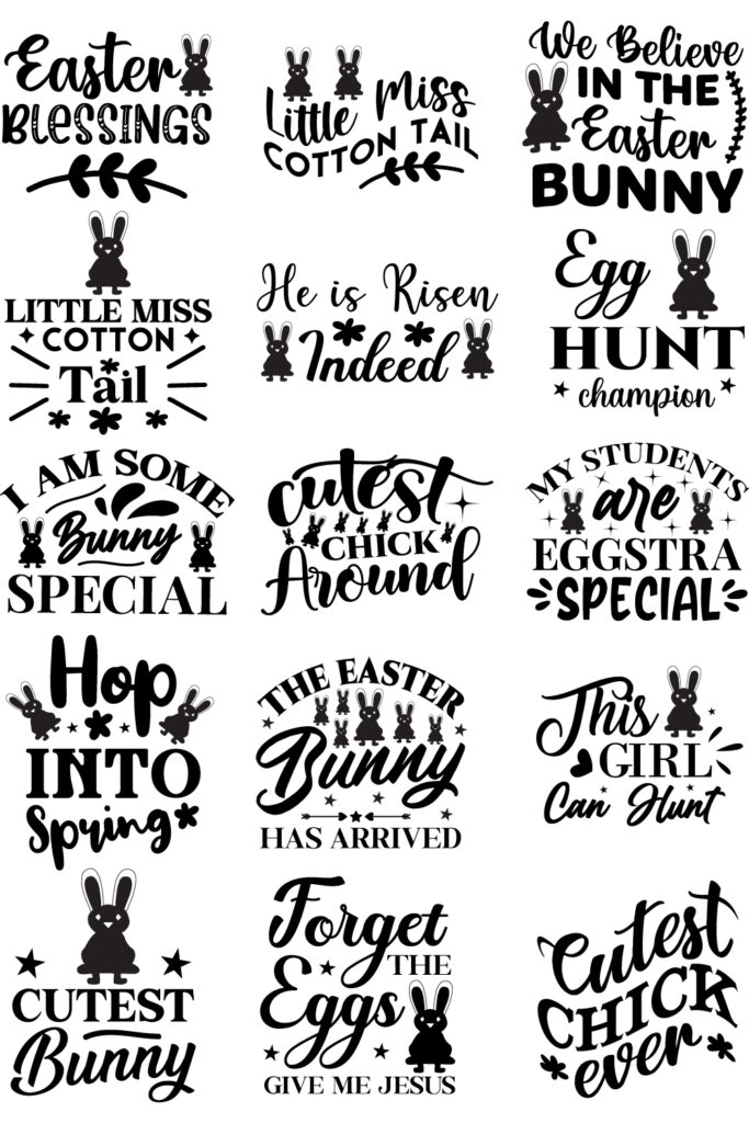 Easter SVG bundle