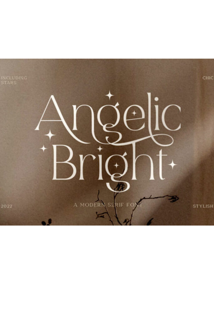 Angelic Bright Font - MasterBundles