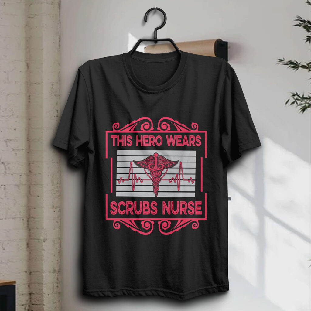 This Hero Wears Scrubs Nurse – MasterBundles