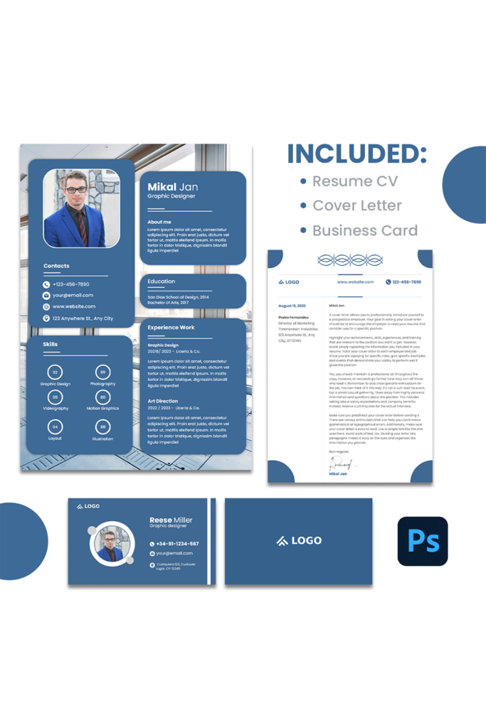 Resume / Business Card Bundles - MasterBundles