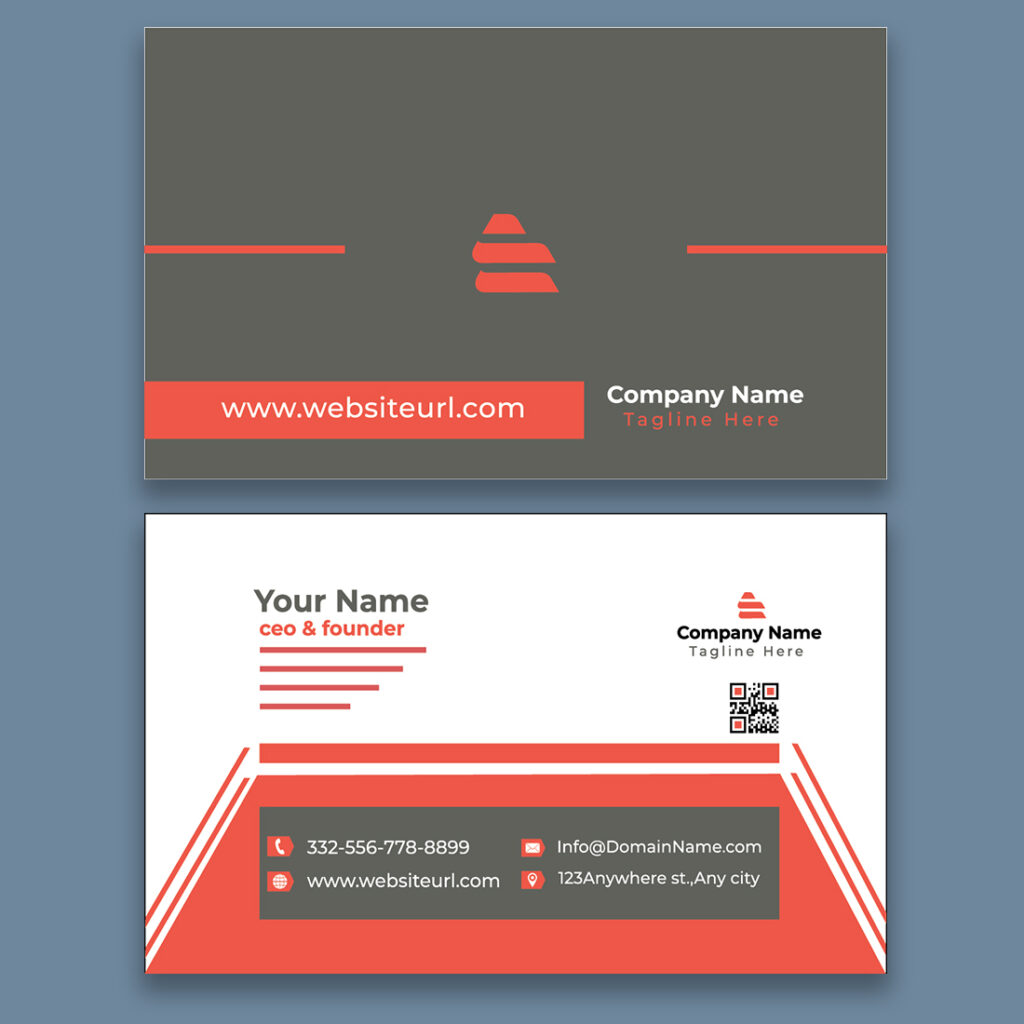 4 Modern and professional business cards Bundle - MasterBundles