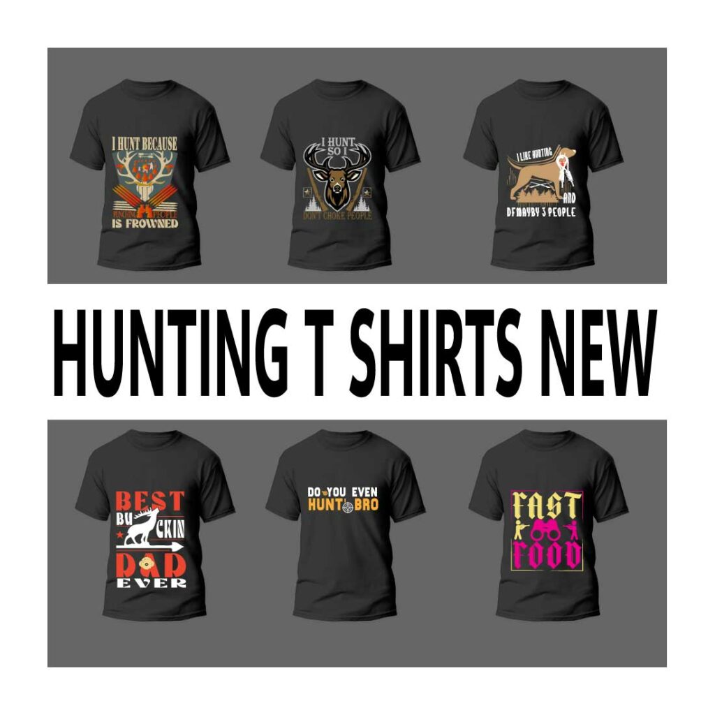 hunting t shirts - MasterBundles
