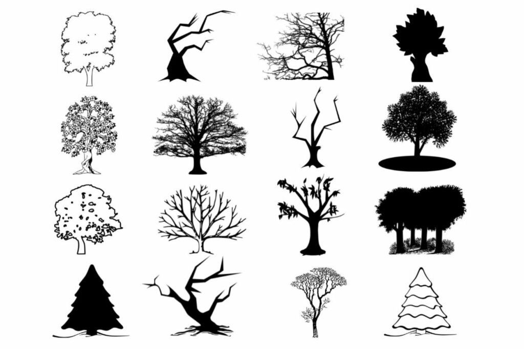 Tree Silhouette – MasterBundles