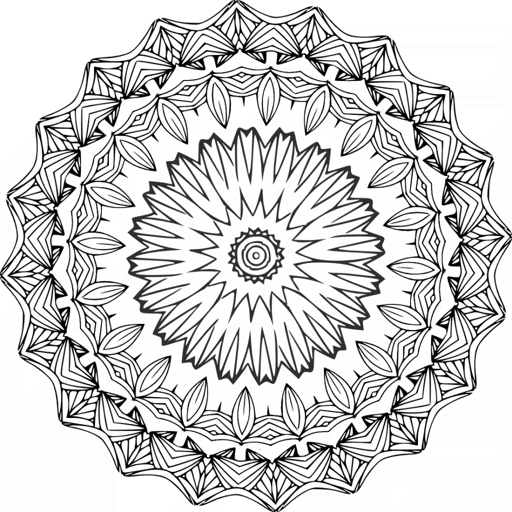 3 Mandala Coloring Pages - MasterBundles