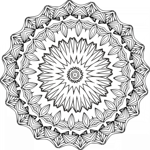 3 Mandala Coloring Pages - MasterBundles
