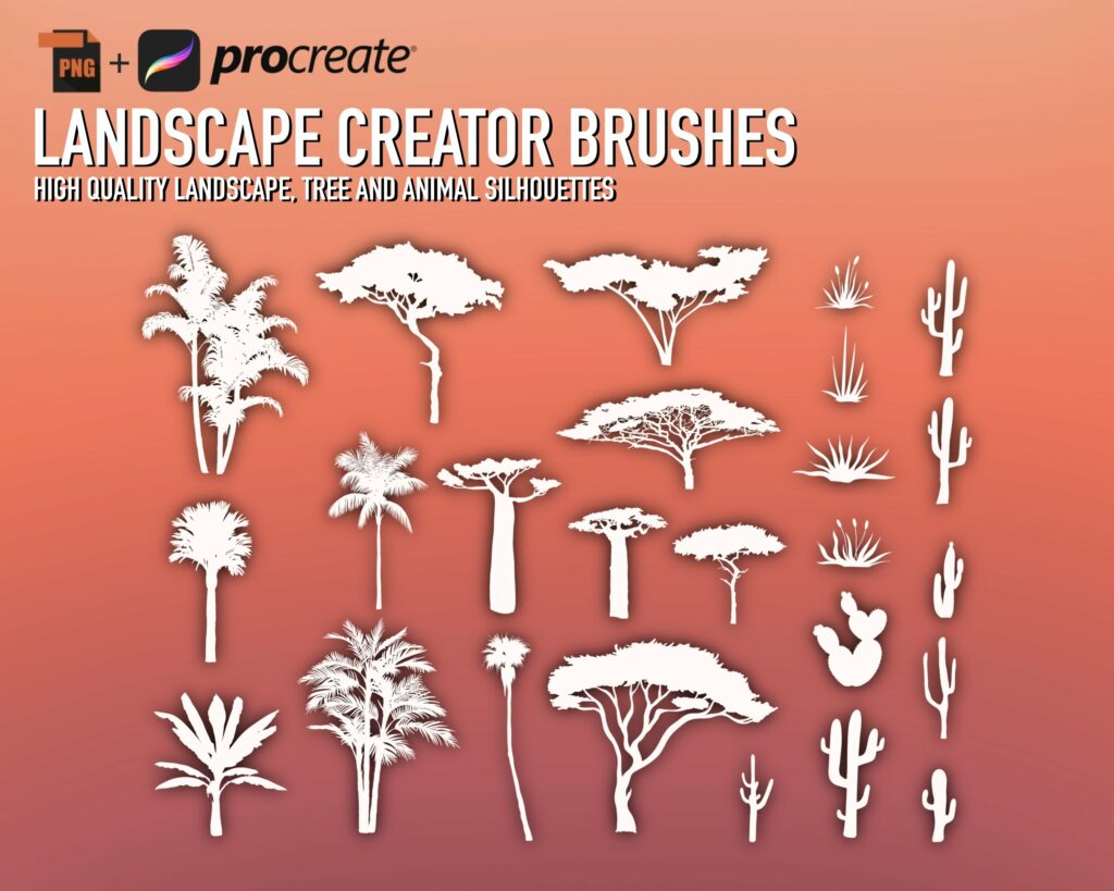 Procreate Landscape Creator – MasterBundles