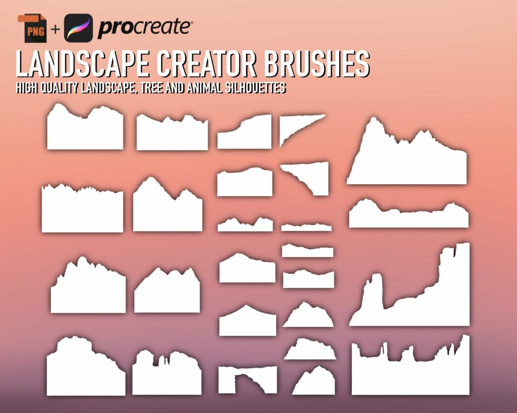 Procreate Landscape Creator – MasterBundles