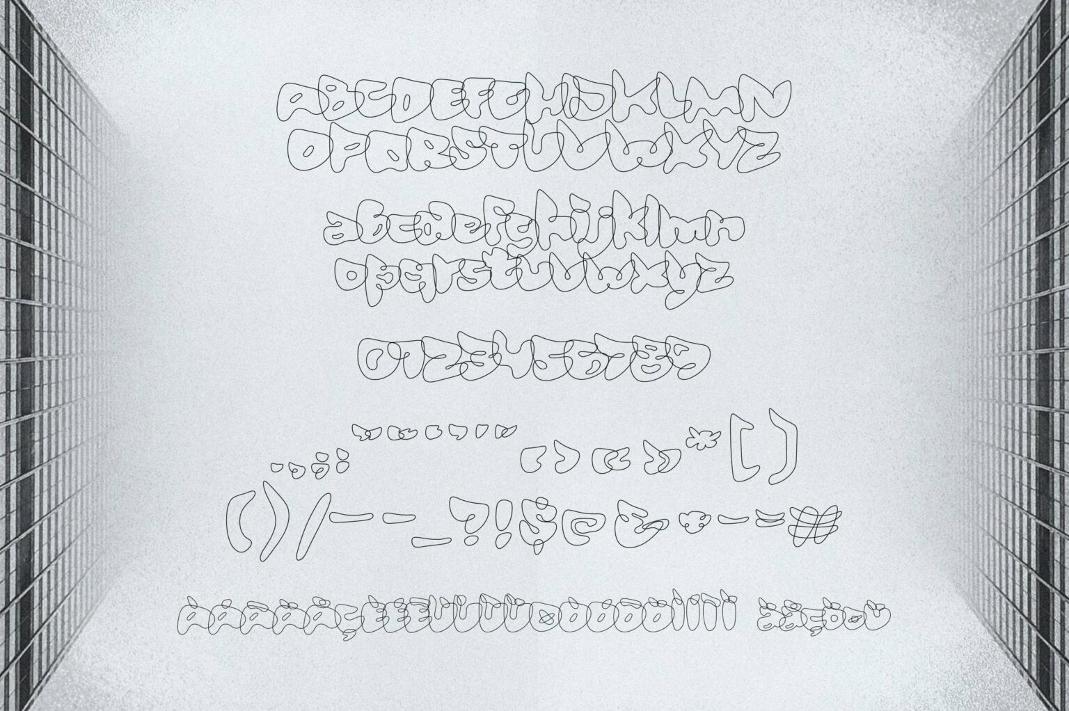 Urbanicity | NY Inspired Bubble Font – MasterBundles