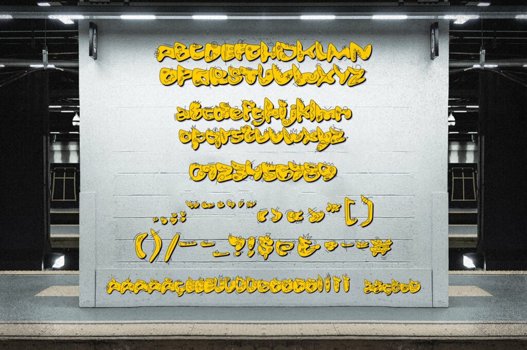 Urbanicity | NY Inspired Bubble Font – MasterBundles