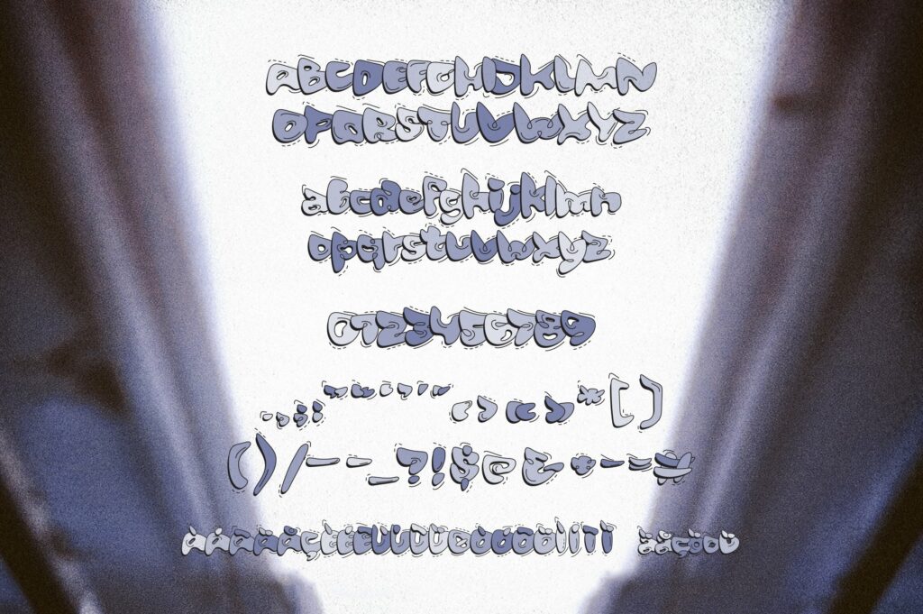 Urbanicity | NY Inspired Bubble Font – MasterBundles
