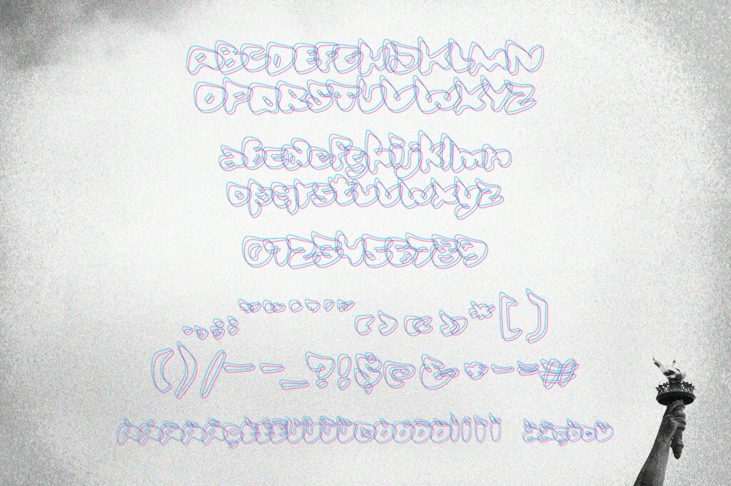 Urbanicity | NY Inspired Bubble Font – MasterBundles