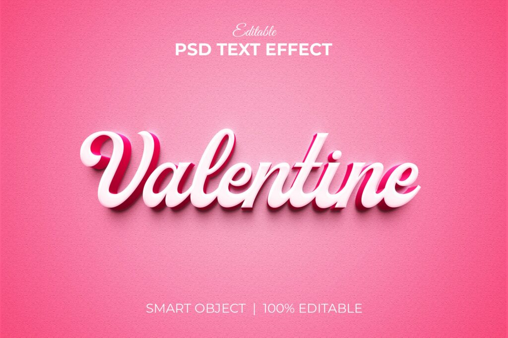 Editable 3D Text Effect PSD Bundle – MasterBundles