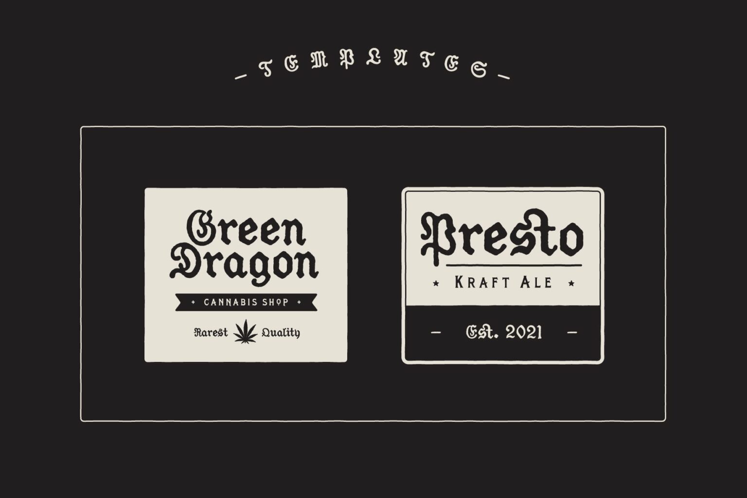 Vanity - Fraktur Blackletter – MasterBundles