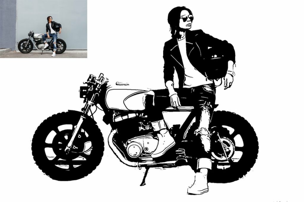 Vector Genarator Photoshop Action – MasterBundles