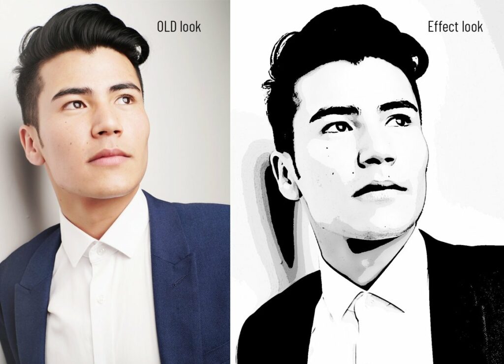 Vector Tracing Photoshop Action – MasterBundles