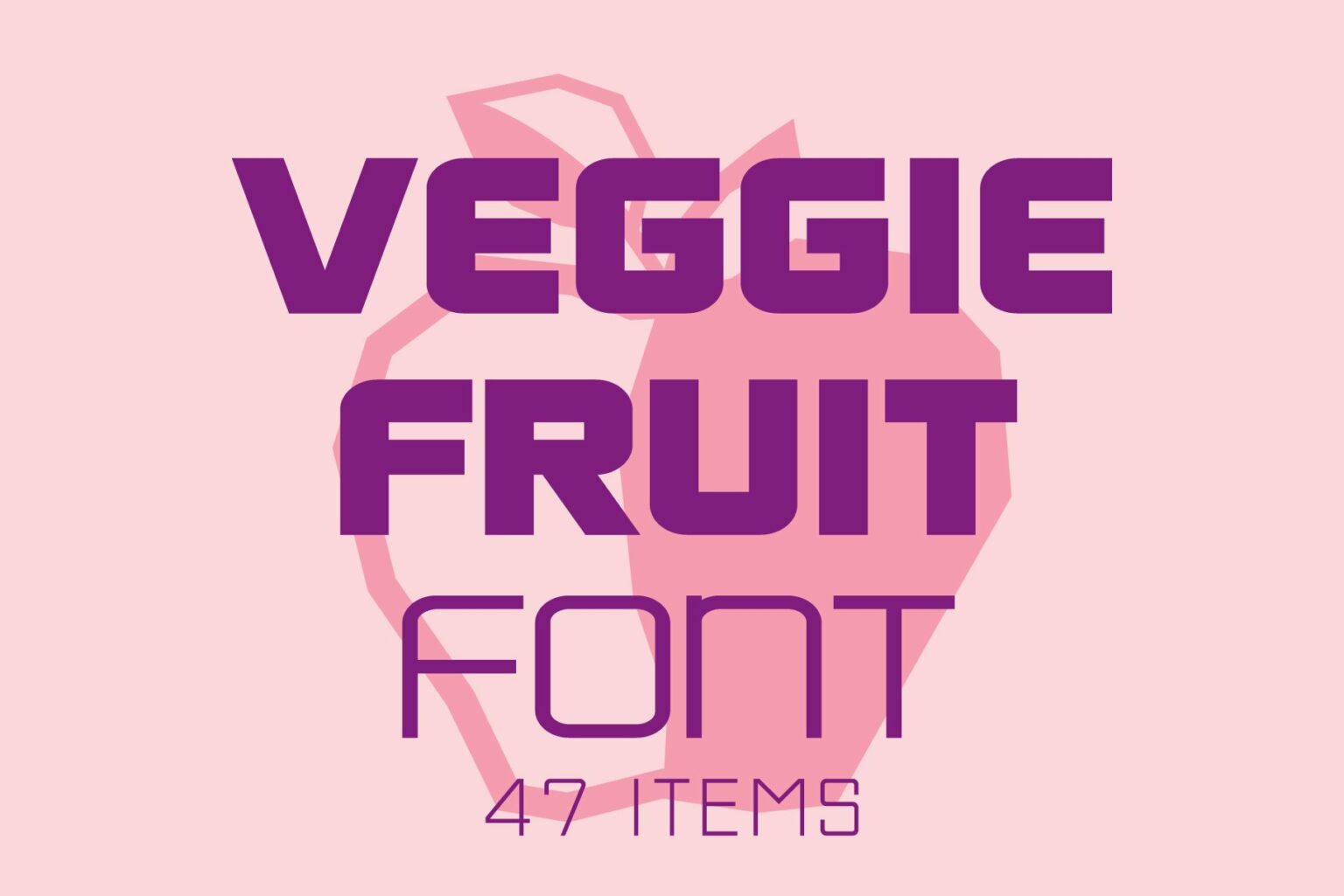 Veggie Fruit Font – MasterBundles