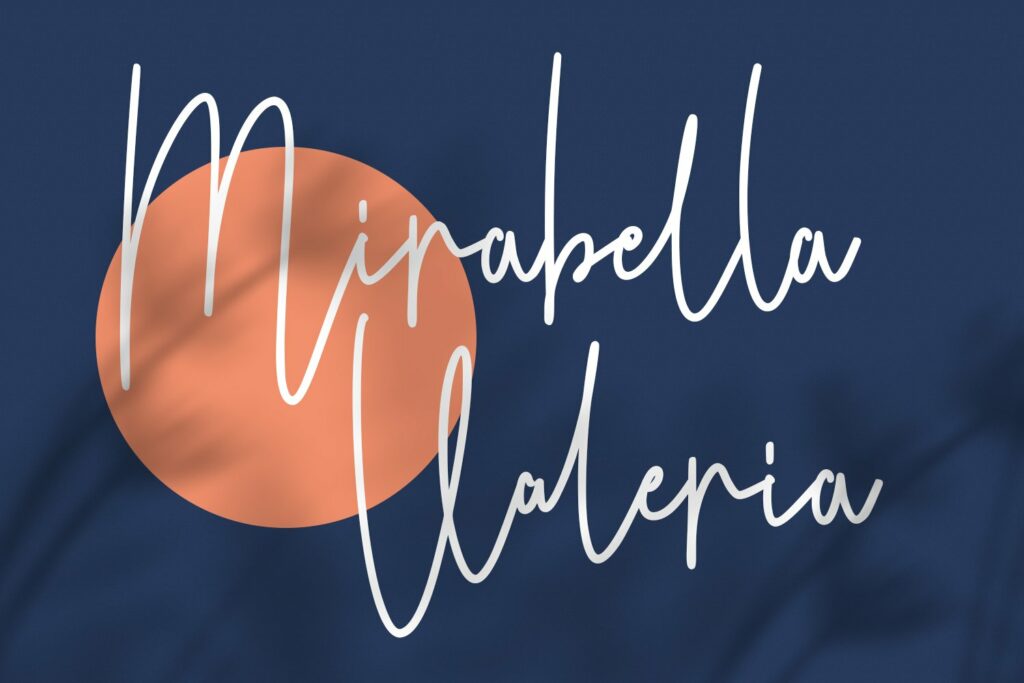 Venture Point Script Font – MasterBundles
