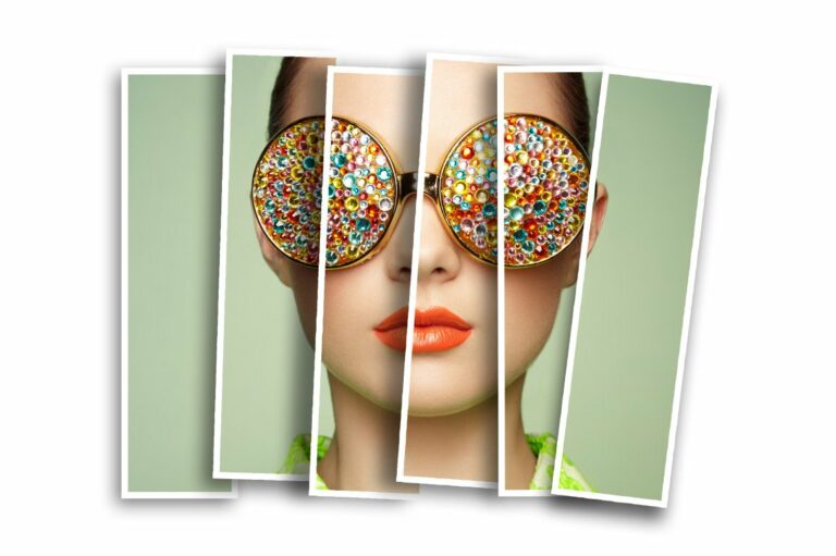 Vertical Panels Collage PS Action – MasterBundles