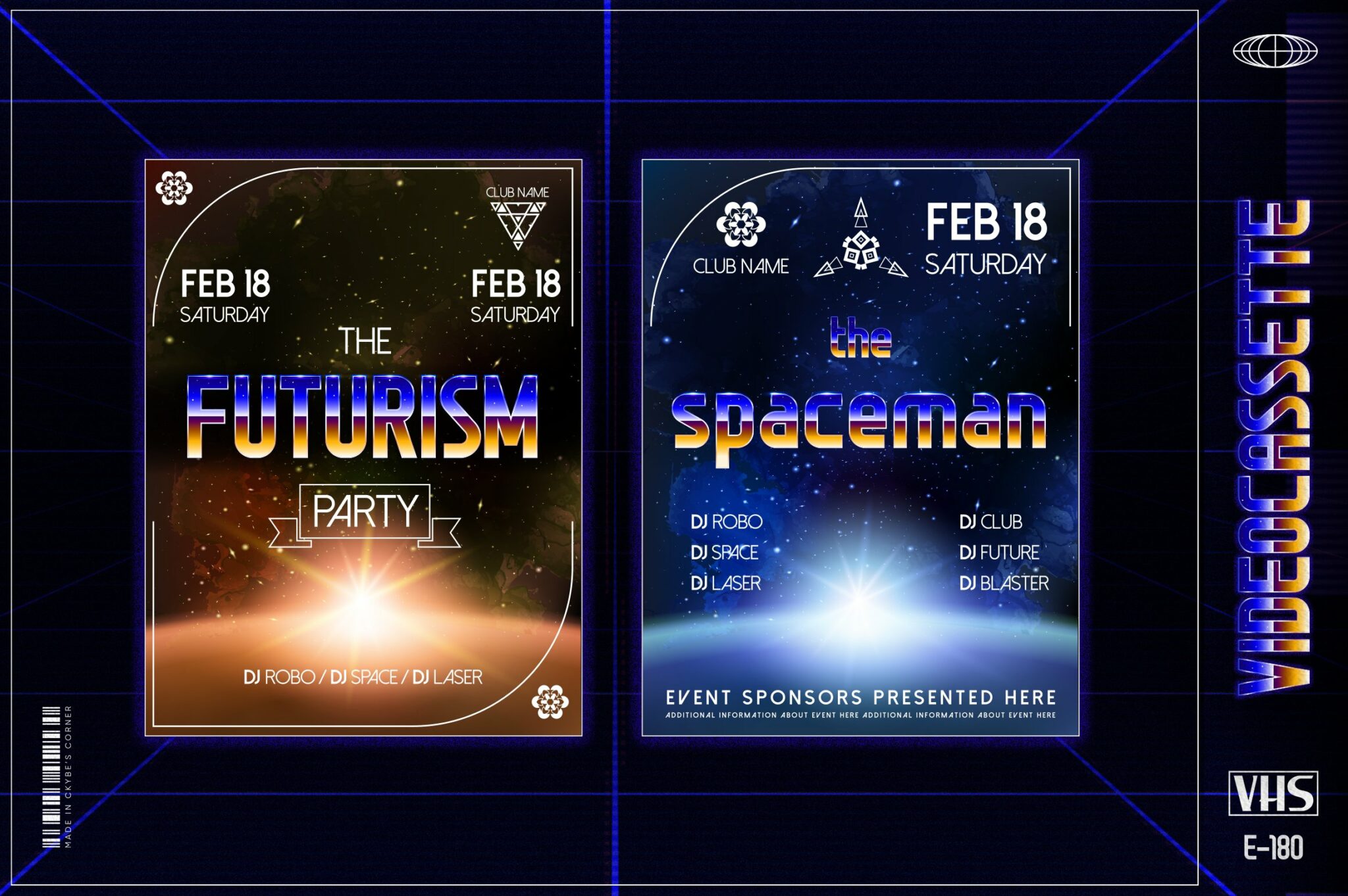Videocassette - Retro Wave Font – MasterBundles