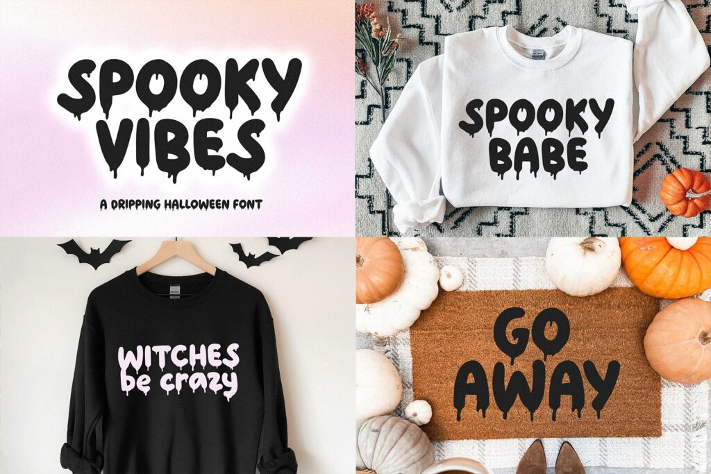 Halloween Font Bundle | Spooky Fonts – MasterBundles