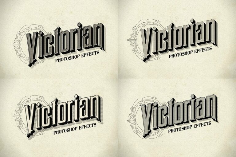 Photoshop Victorian Styles – MasterBundles